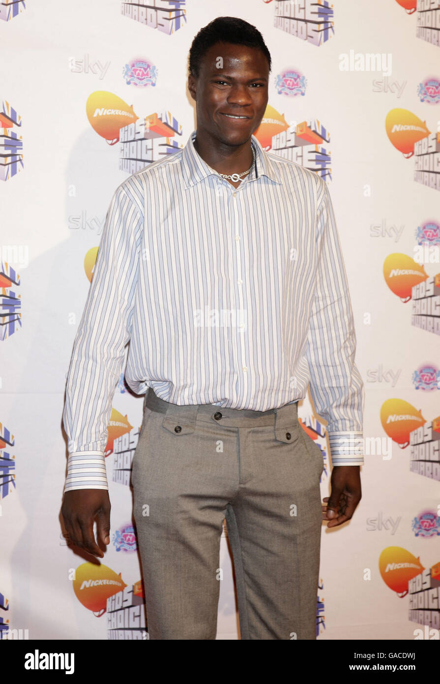 Nickelodeon Kids Choice Awards - London. Brian Belo arrives for the ...