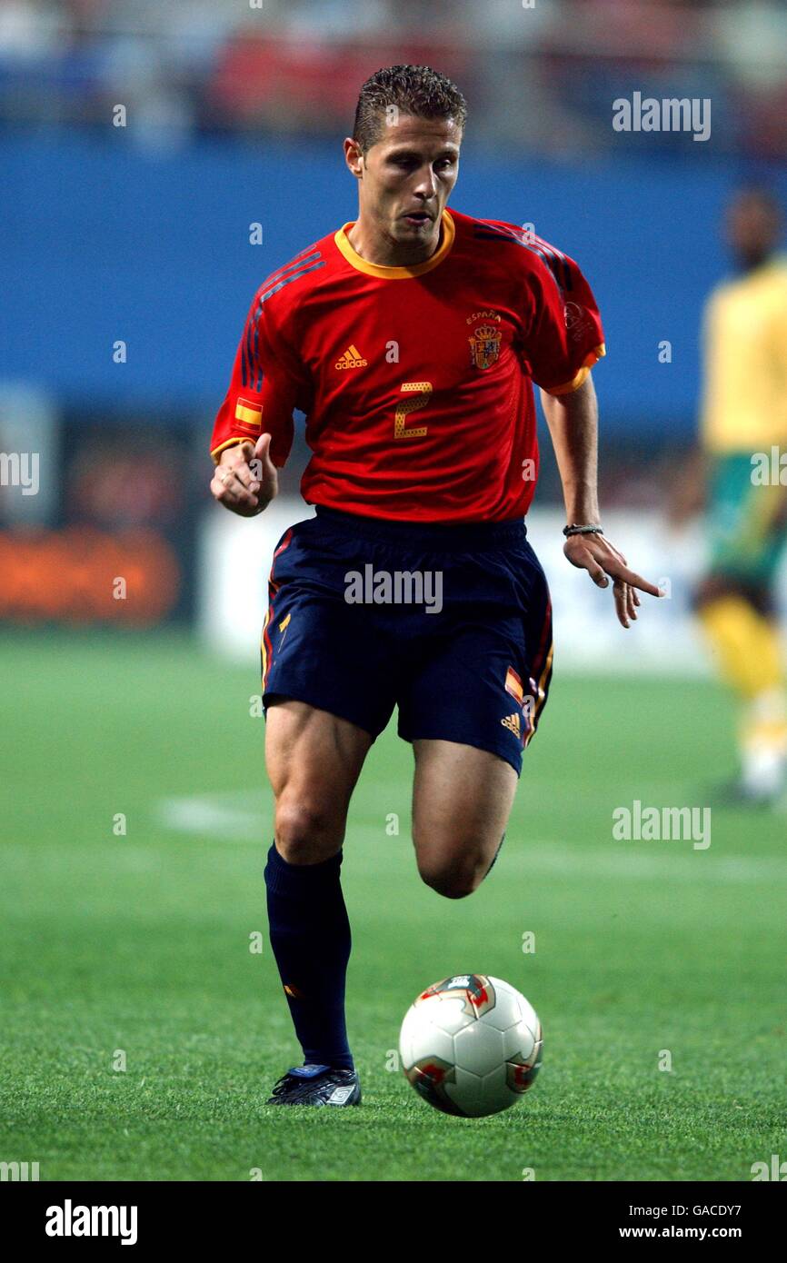 Soccer -FIFA World Cup 2002 - Group B - South Africa v Spain Stock ...