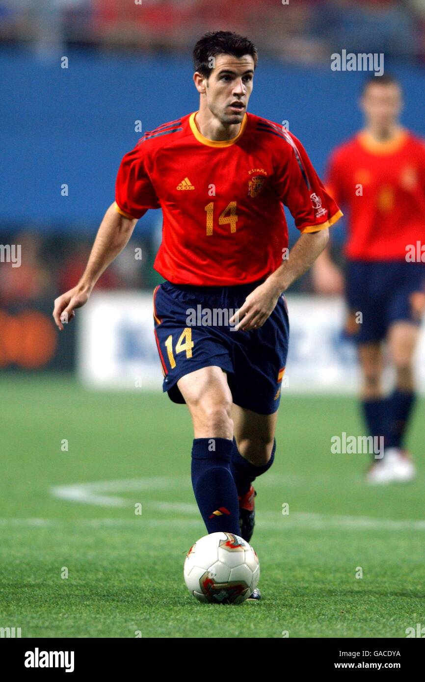 Soccer -FIFA World Cup 2002 - Group B - South Africa v Spain Stock ...