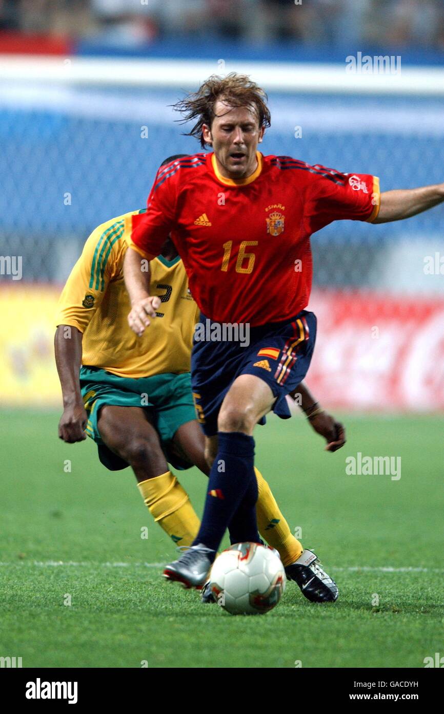Soccer fifa world cup 2002 group south africa spain hi-res stock ...