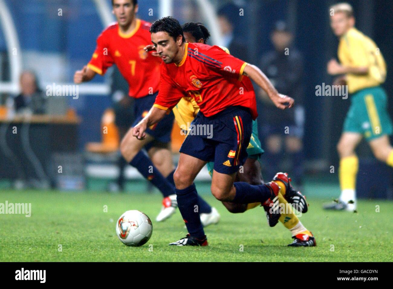 Soccer -FIFA World Cup 2002 - Group B - South Africa v Spain. Spain's ...