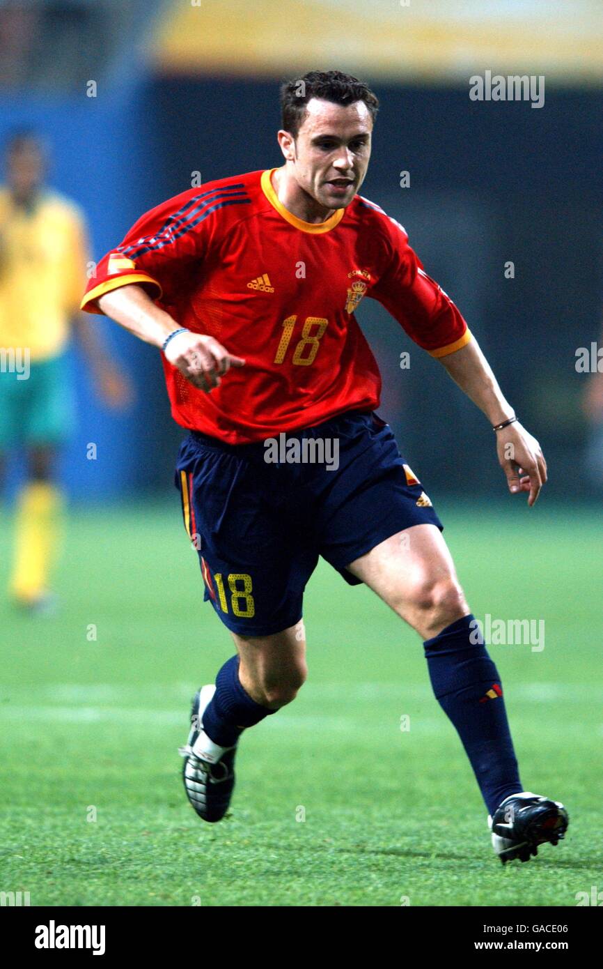 Soccer -FIFA World Cup 2002 - Group B - South Africa v Spain. Spain's ...