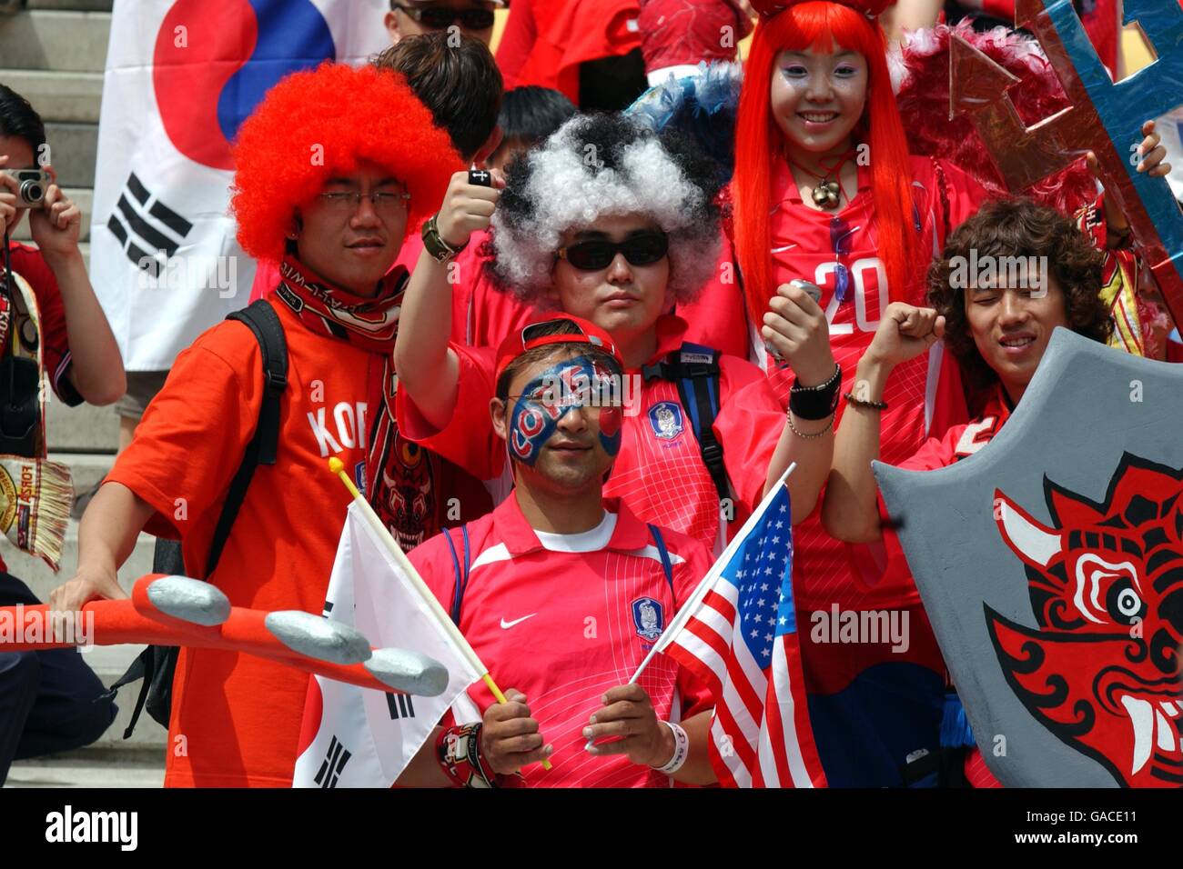 Soccer fifa world cup 2002 group republic korea usa hi-res stock ...