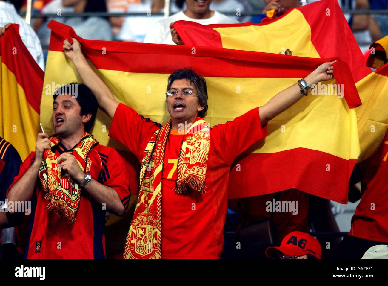 Soccer -FIFA World Cup 2002 - Group B - South Africa v Spain Stock ...