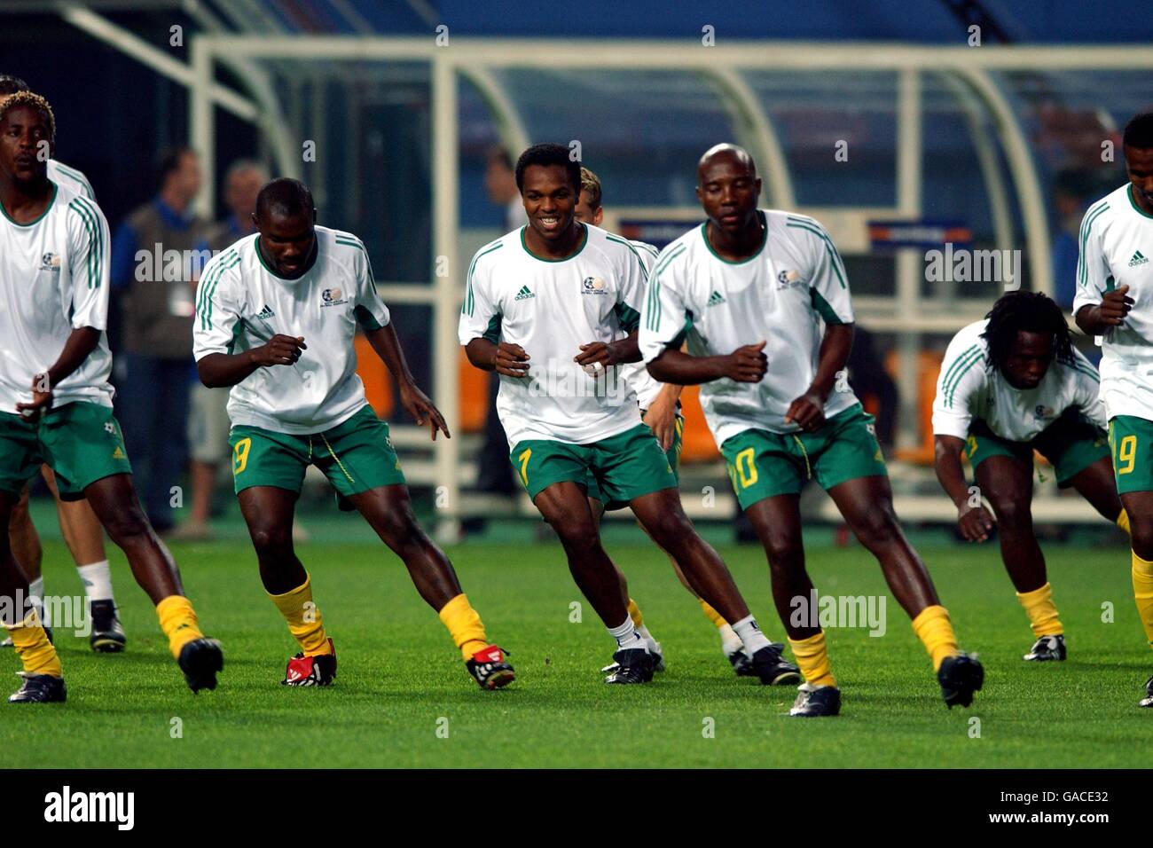 Soccer -FIFA World Cup 2002 - Group B - South Africa v Spain Stock ...