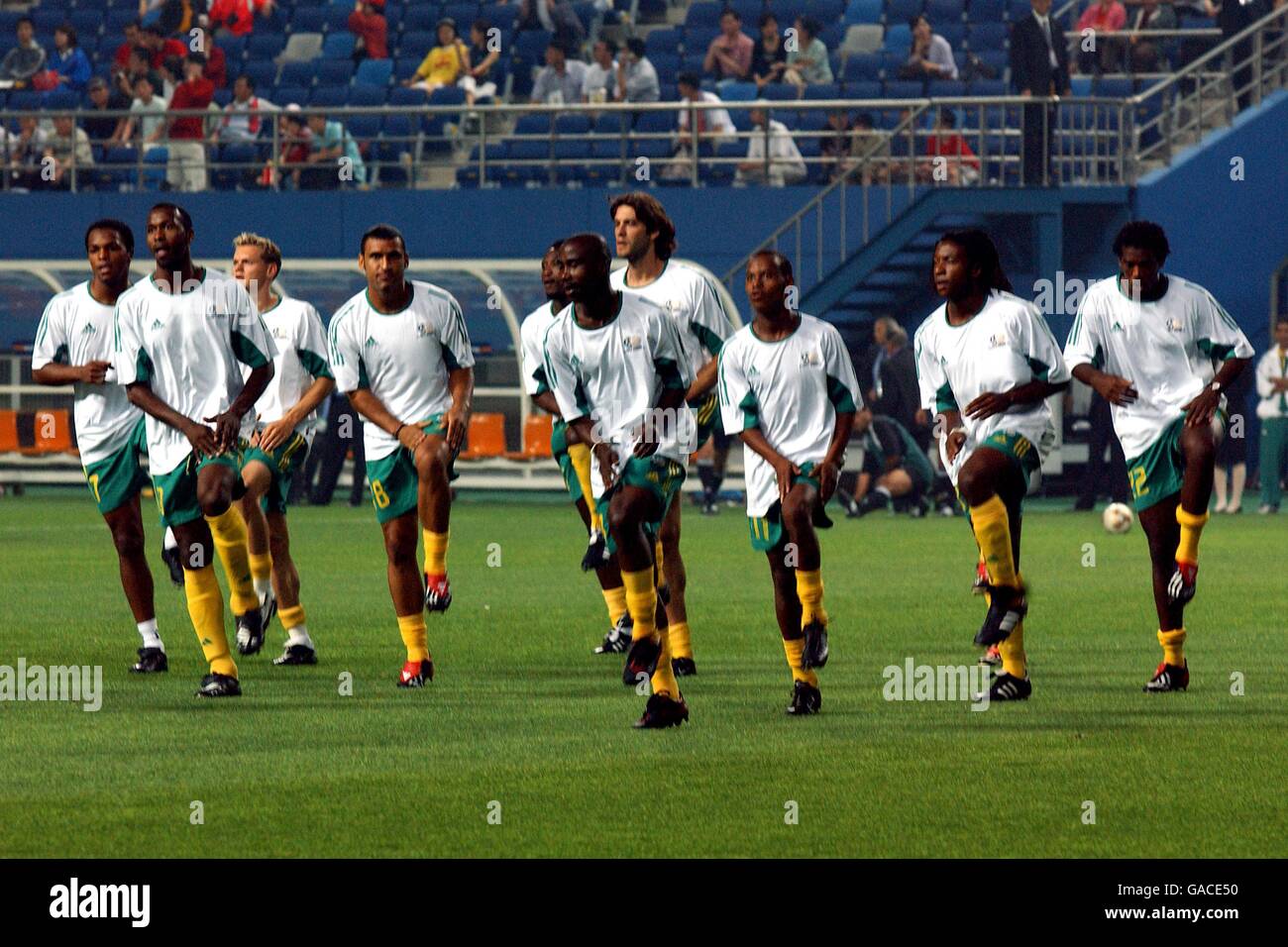 Soccer -FIFA World Cup 2002 - Group B - South Africa v Spain Stock ...