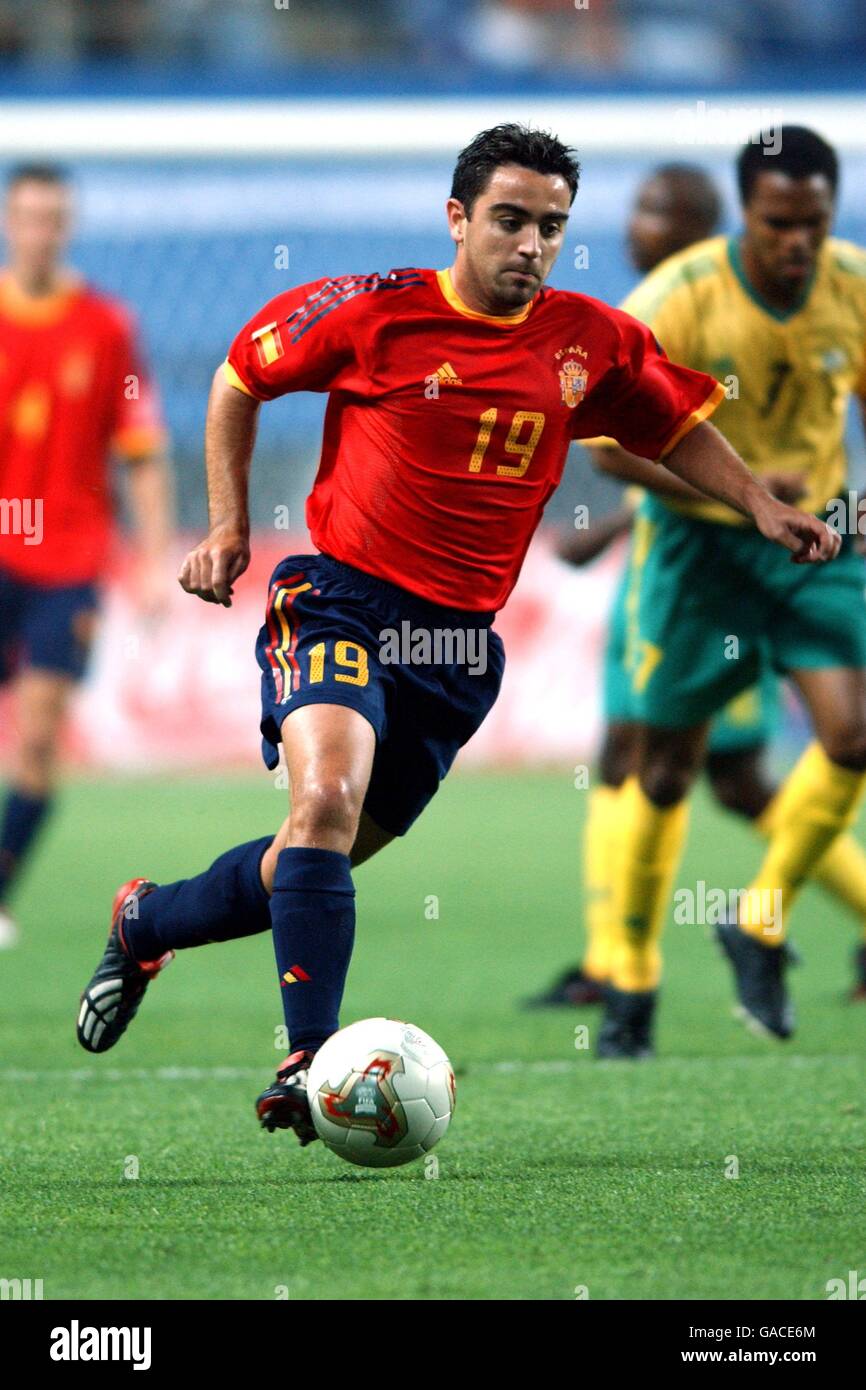 Soccer -FIFA World Cup 2002 - Group B - South Africa v Spain Stock ...