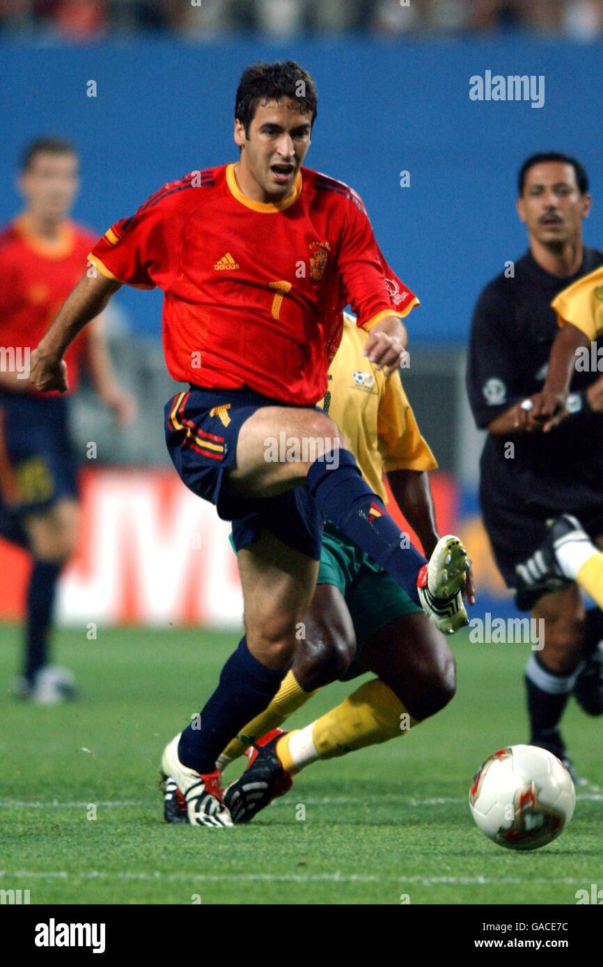 Soccer -FIFA World Cup 2002 - Group B - South Africa v Spain Stock ...