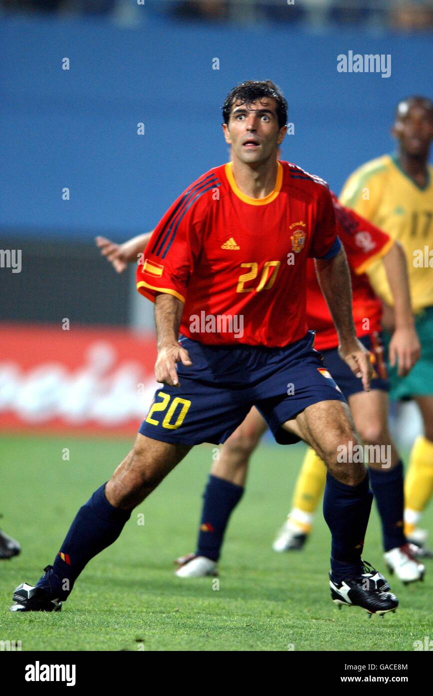 Soccer fifa world cup 2002 group south africa spain hi-res stock ...