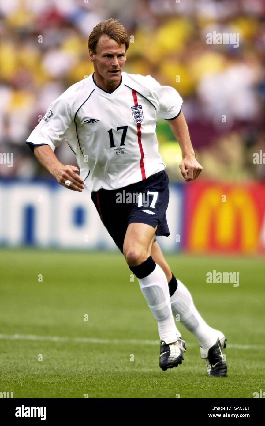Soccer fifa world cup 2002 england v brazil quarter final hi-res stock ...