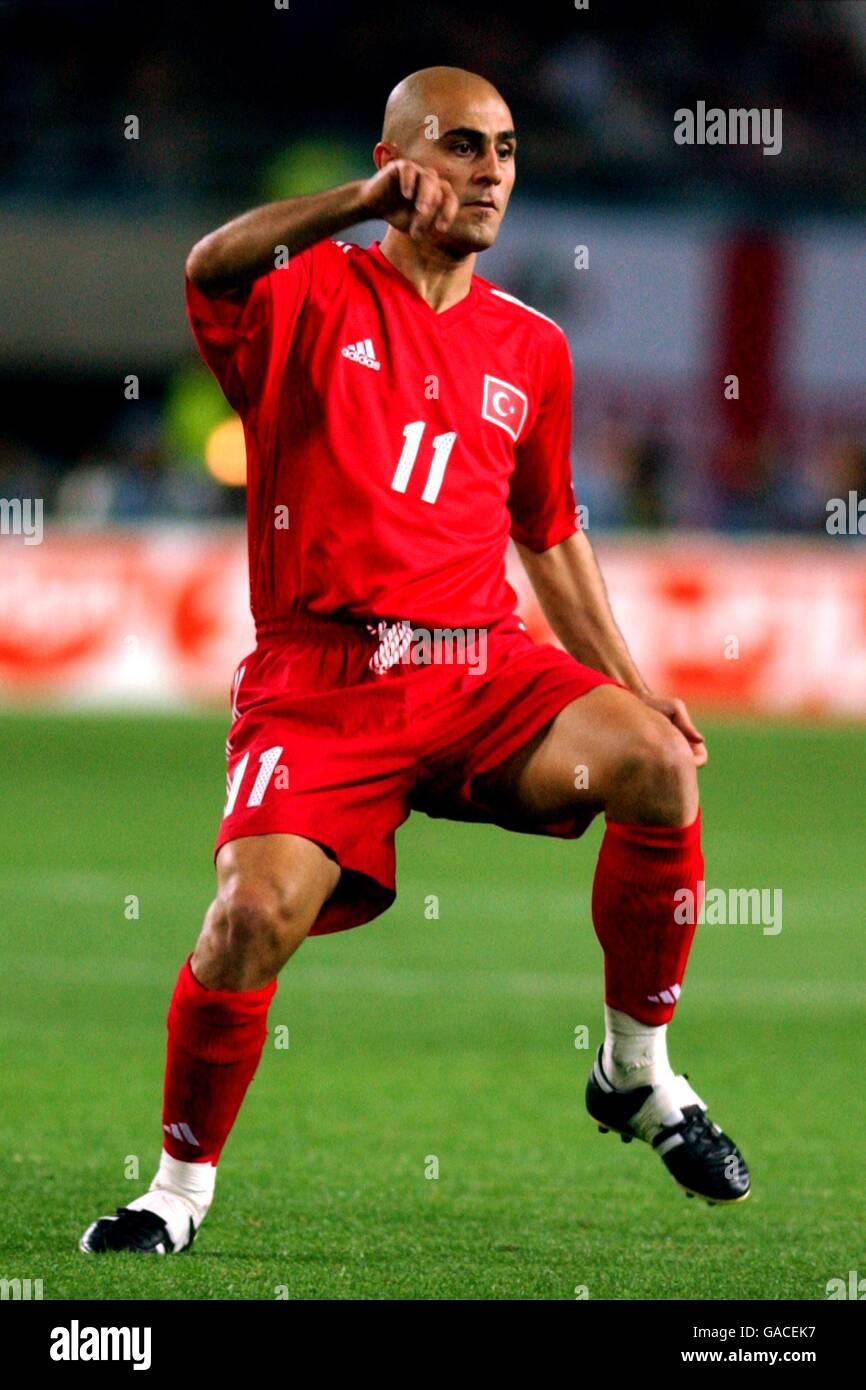 Soccer fifa world cup 2002 senegal v turkey quarter final hi-res stock ...