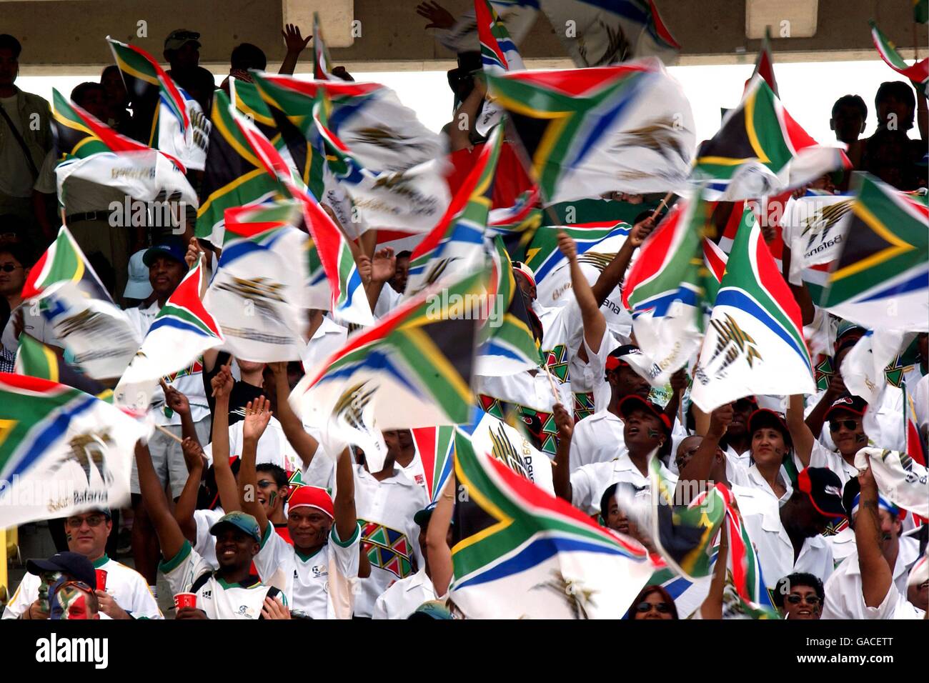 Soccer -FIFA World Cup 2002 - Group B - South Africa v Slovenia Stock ...