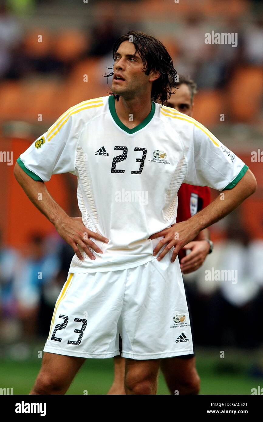 Soccer fifa world cup 2002 group south africa slovenia hi-res stock ...
