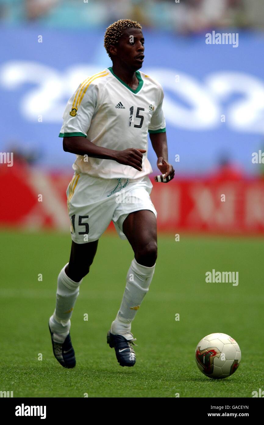 Soccer fifa world cup 2002 group south africa slovenia hi-res stock ...