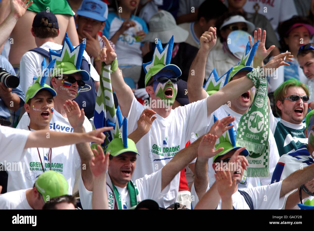 Football fifa world cup 2002 fans supporters hi-res stock photography ...
