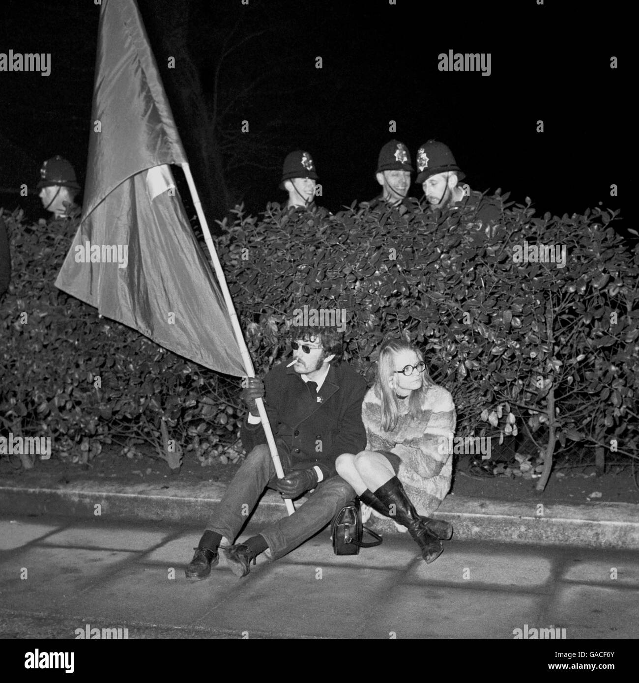 Anti police protests Black and White Stock Photos & Images - Alamy