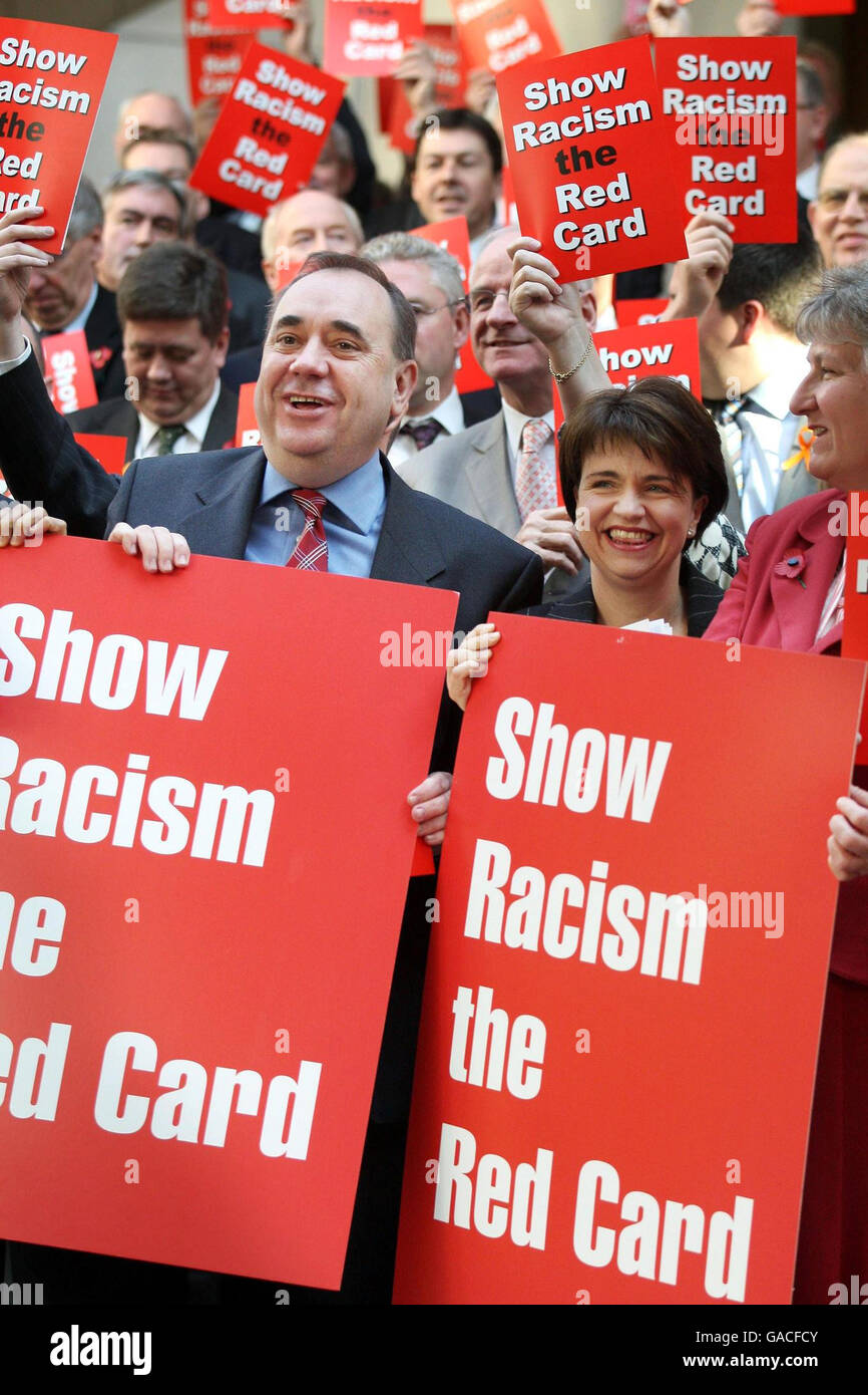 Show racism the red card campaign hi-res stock photography and images - Alamy