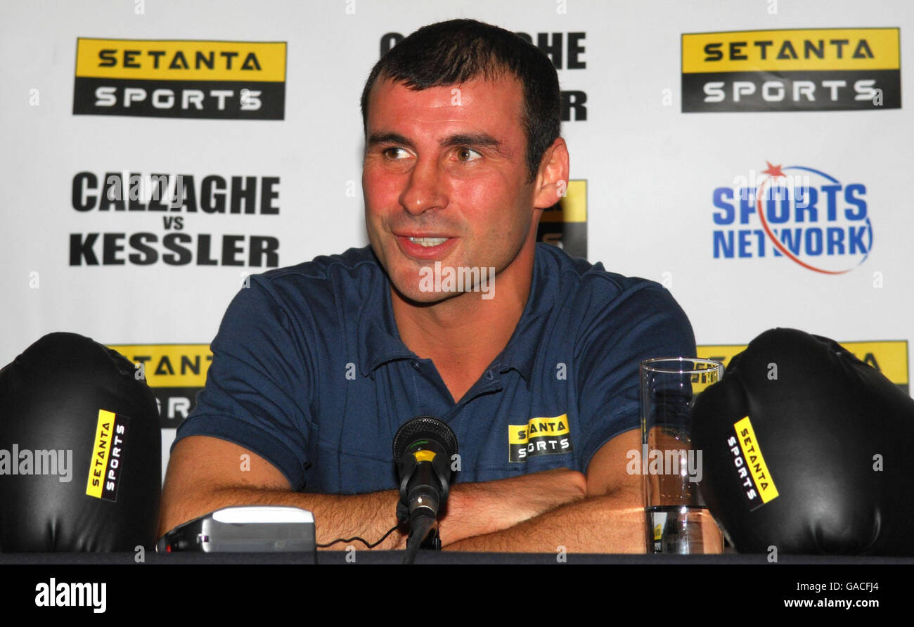 Boxing - Joe Calzaghe Press Conference - The Frontline Club Stock Photo ...