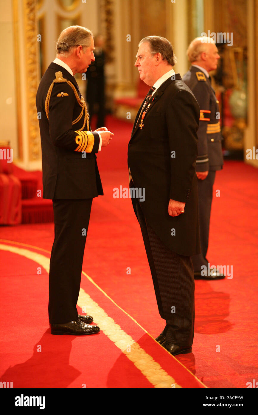 Lieutenant Colonel Peter Henderson from London is made an OBE by the ...