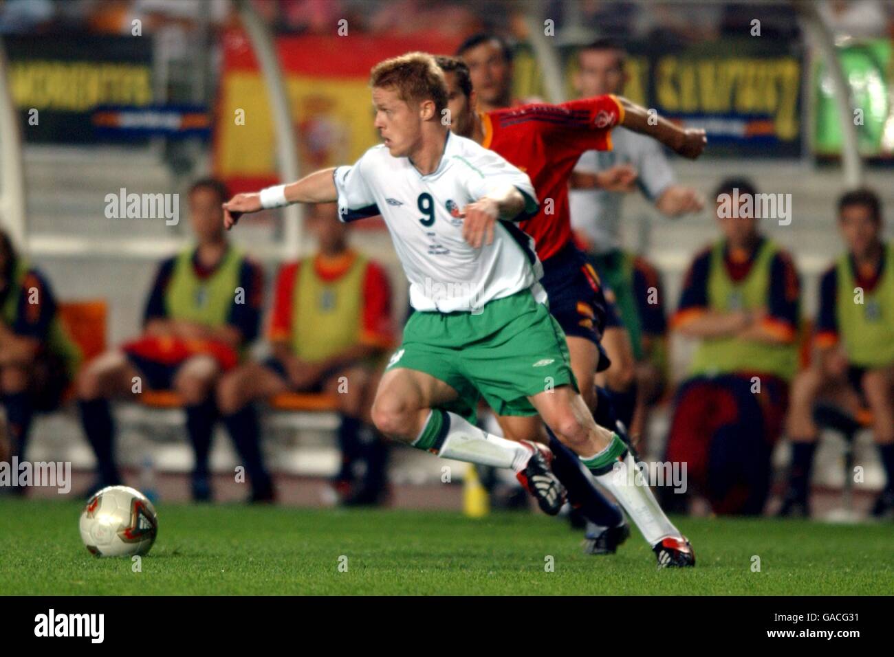 Soccer -FIFA World Cup 2002 - Second Round - Spain v Republic of ...