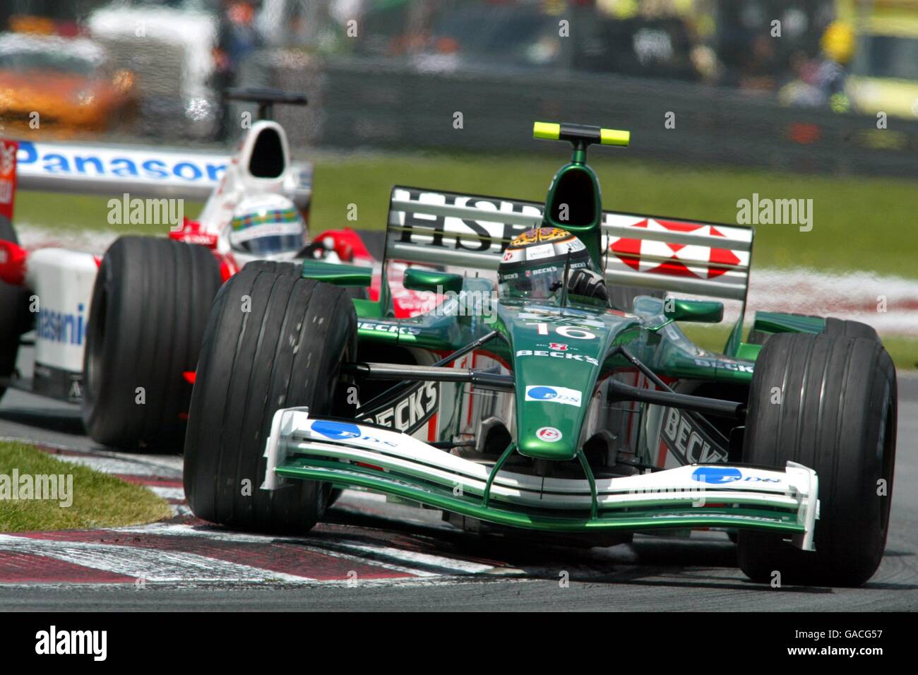 Formula One Motor Racing - Canadian Grand Prix - Race. Eddie Irvine ...