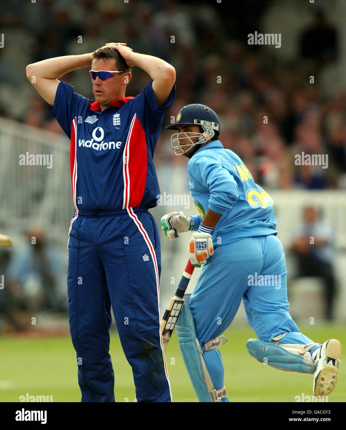 Cricket head in hands hi-res stock photography and images - Alamy