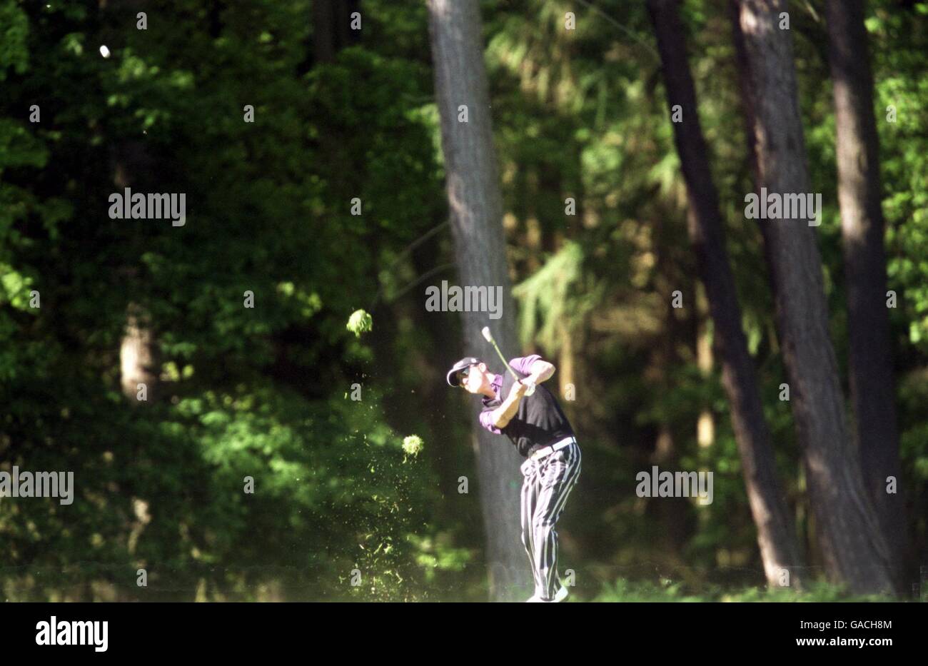 Golf - Victor Chandler British Masters - Second Round. Fredrik Jacobson ...