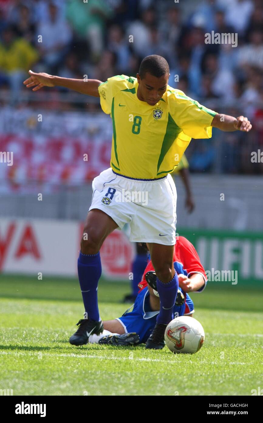 Soccer - FIFA World Cup 2002 - Group C - Costa Rica v Brazil Stock ...