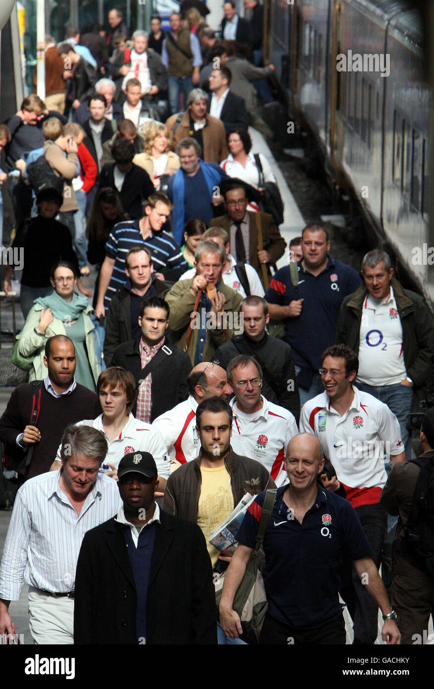 England v France Rugby World Cup Semi-Final Stock Photo - Alamy