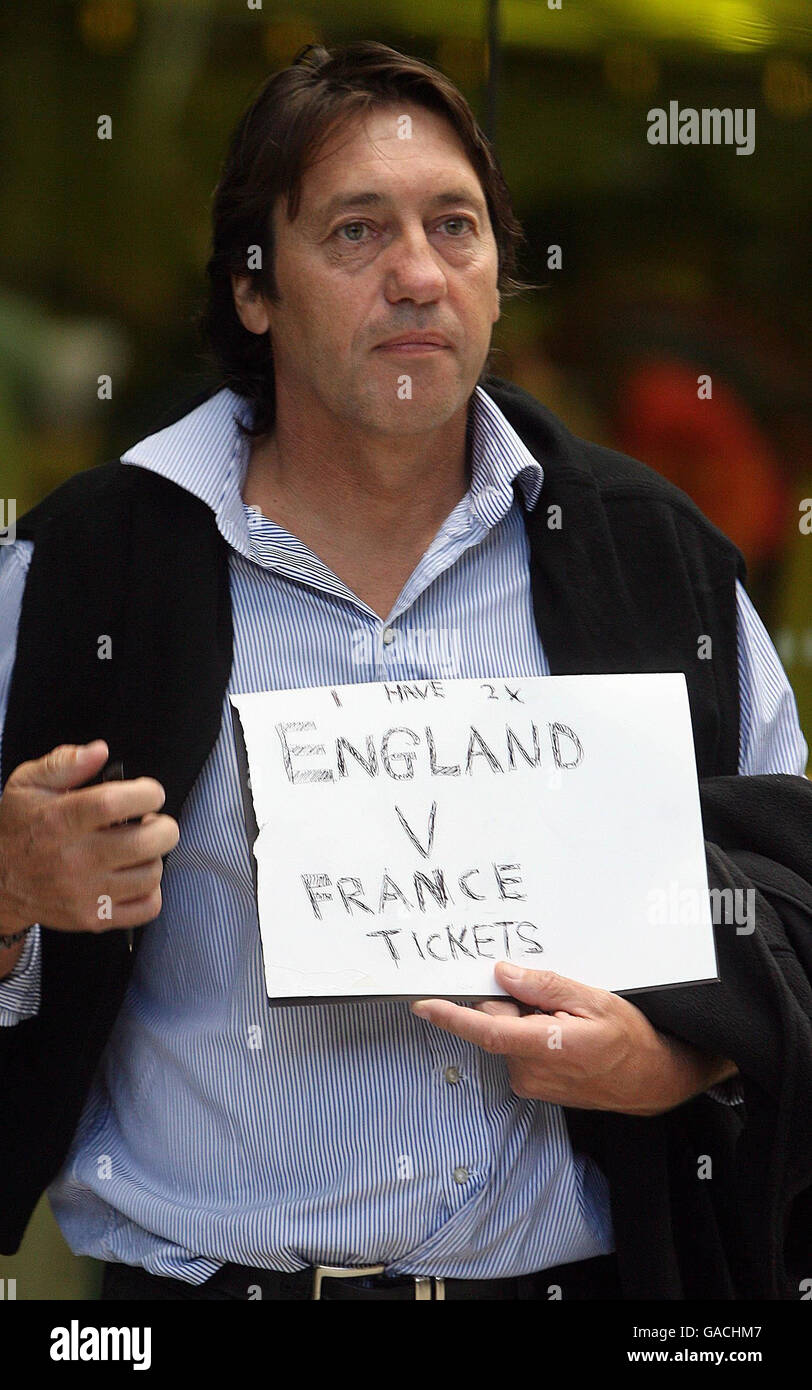 England v France Rugby World Cup Semi-Final Stock Photo - Alamy