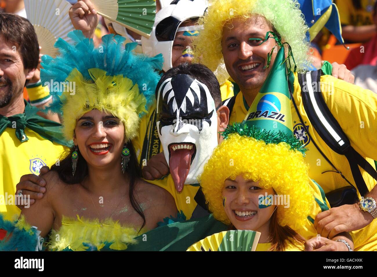 Soccer - FIFA World Cup 2002 - Group C - Costa Rica v Brazil. Brazilian ...