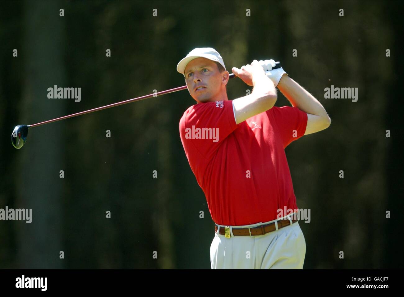 Golf - Victor Chandler British Masters - Third Round. Soren Hansen in ...