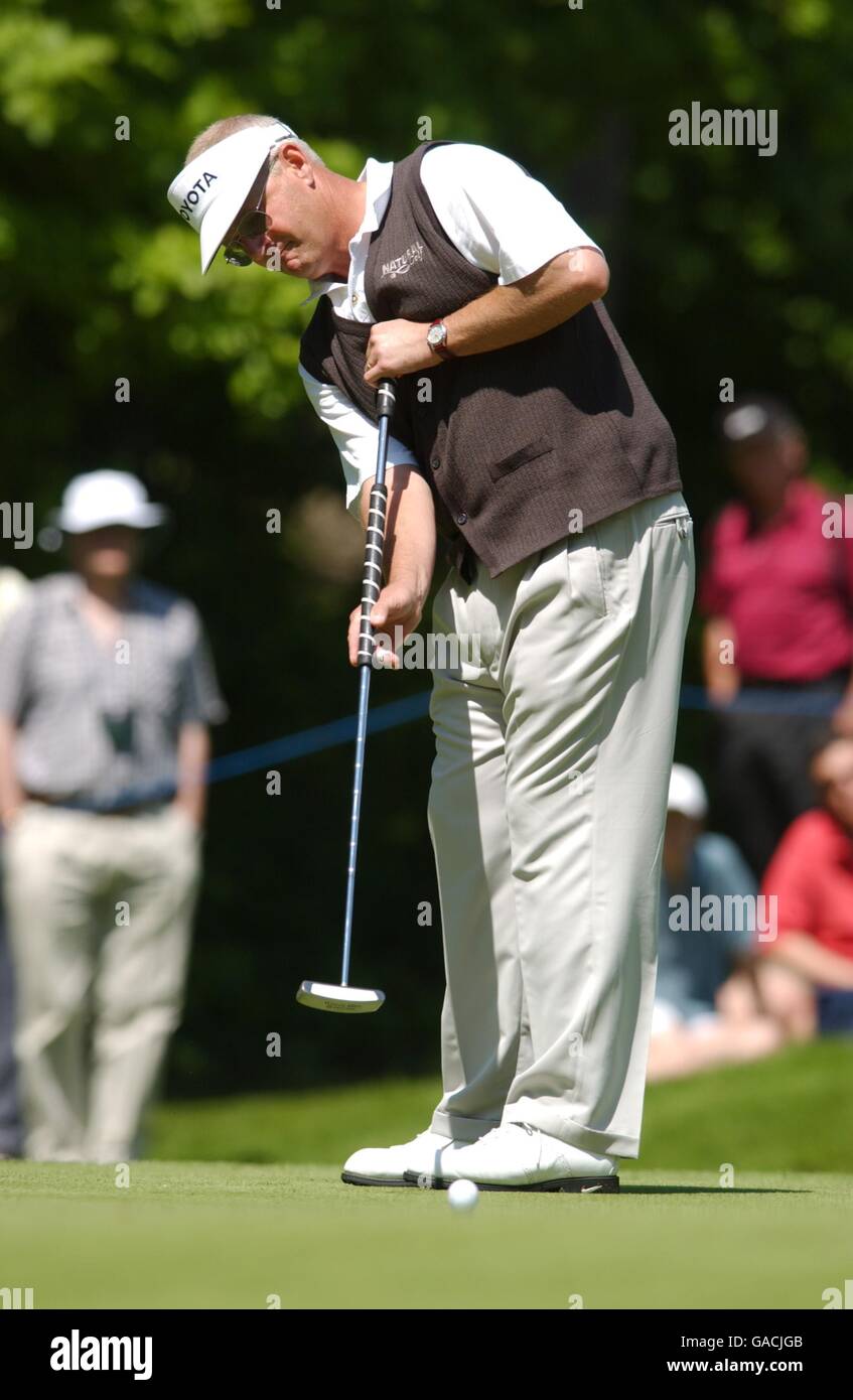 Golf - Victor Chandler British Masters - Third Round. Sandy Lyle in ...