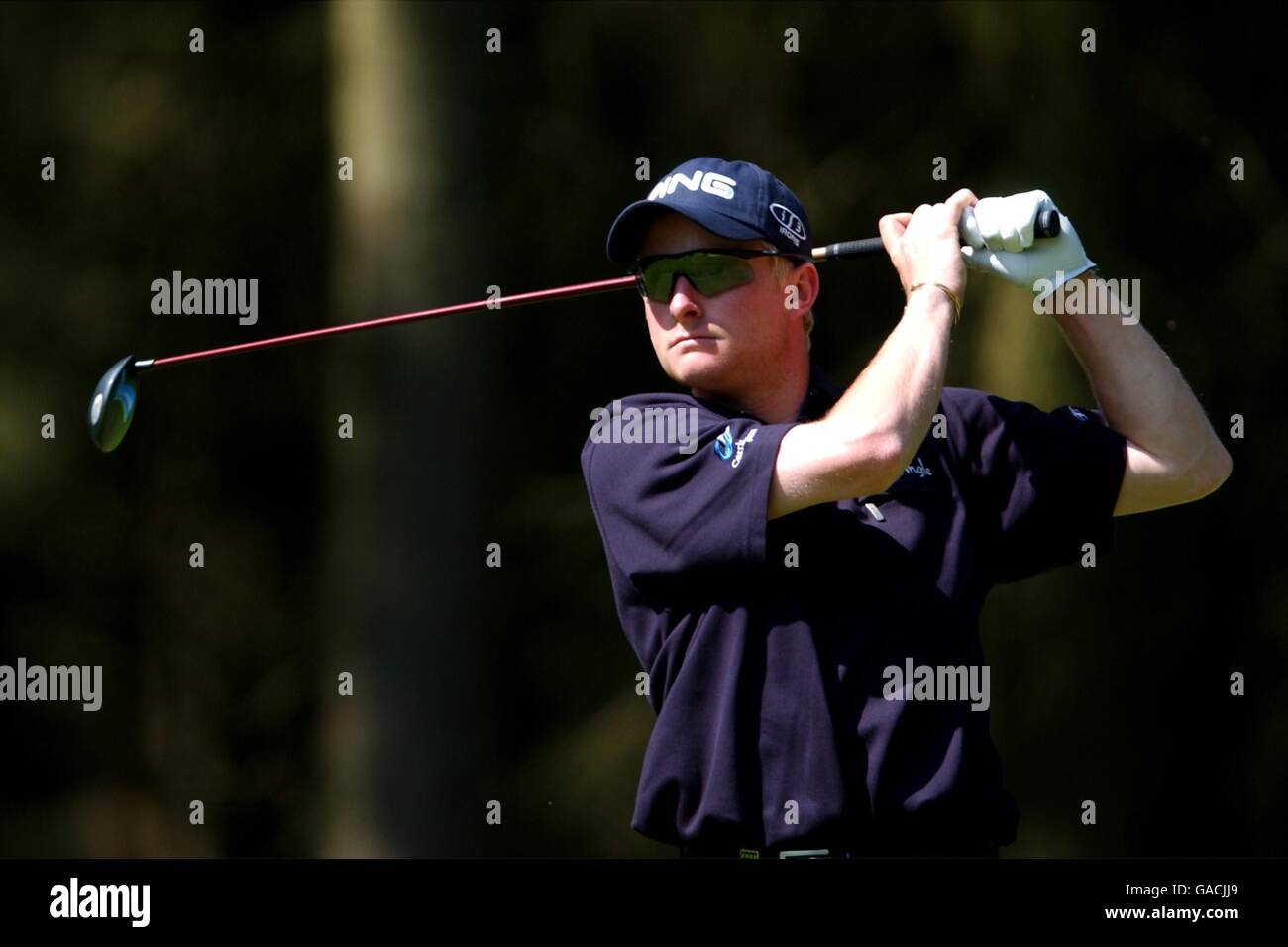 Golf - Victor Chandler British Masters - Third Round. Simon Dyson in ...