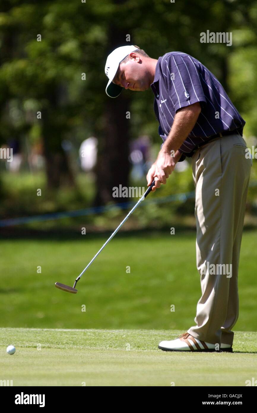 Golf - Victor Chandler British Masters - Third Round. Raymond Russell ...