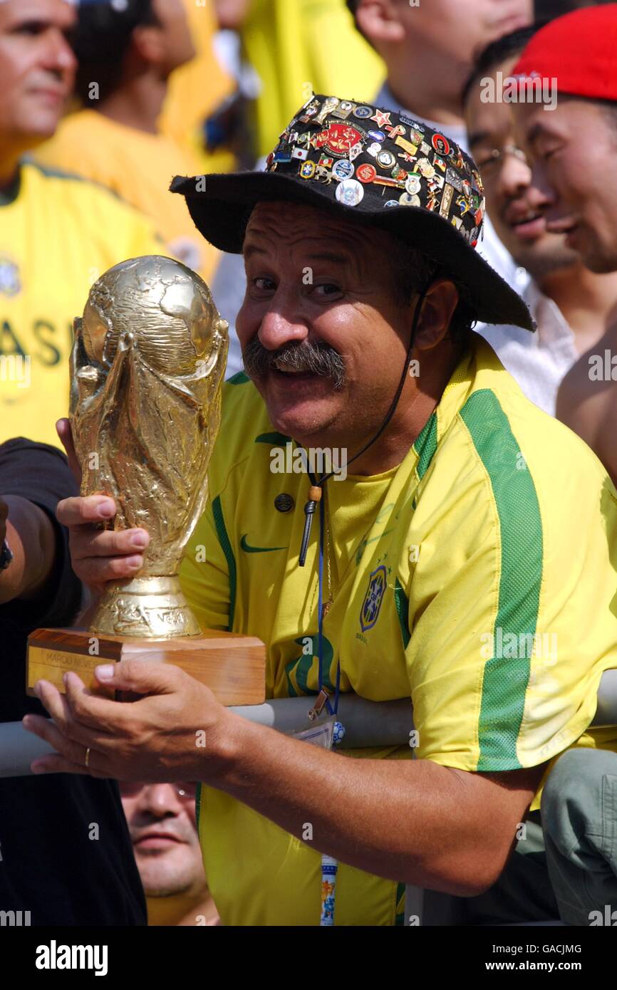 Soccer - FIFA World Cup 2002 - Group C - Costa Rica v Brazil Stock ...