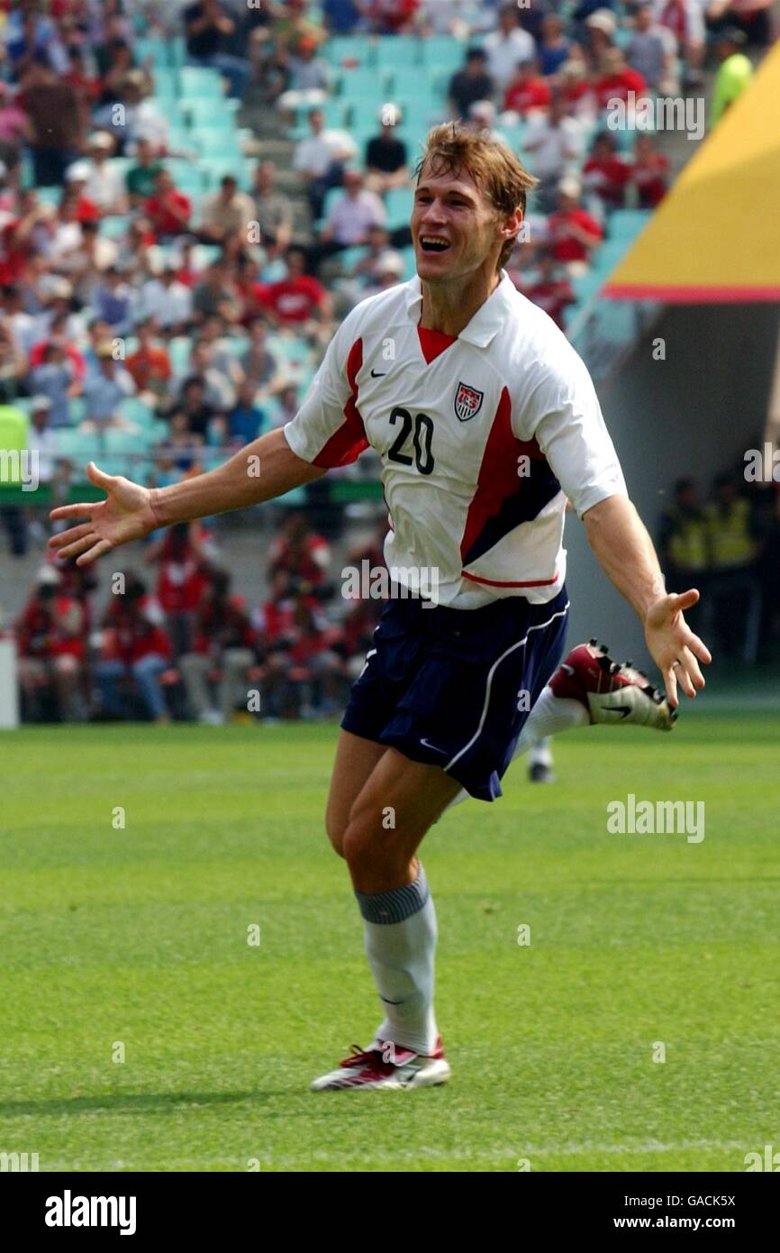 Soccer fifa world cup 2002 second round mexico v usa hi-res stock ...
