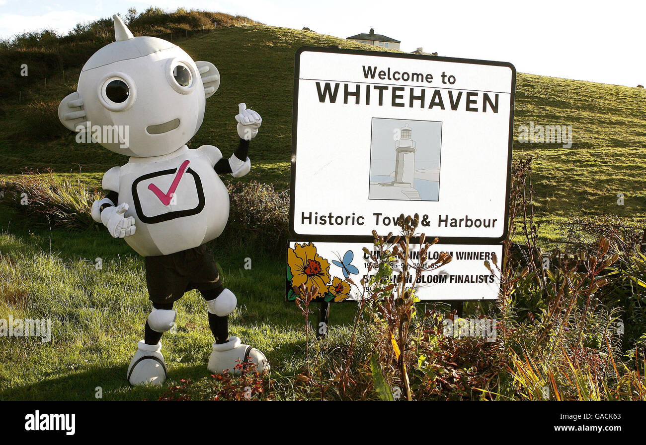 Digit Al during the digital switch over in Whitehaven. The Cumbrian ...