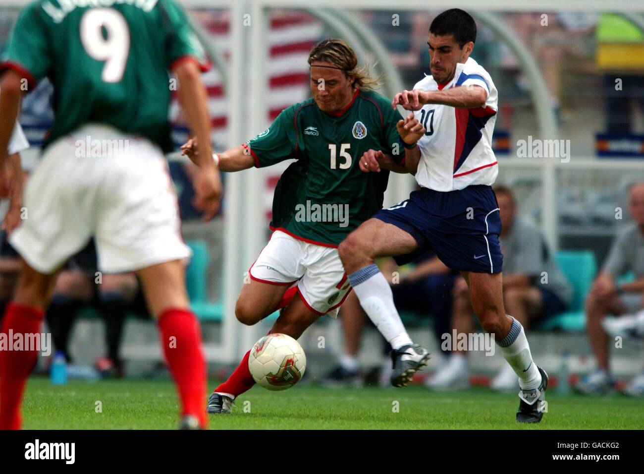Soccer - FIFA World Cup 2002 - Second Round - Mexico v USA Stock Photo ...
