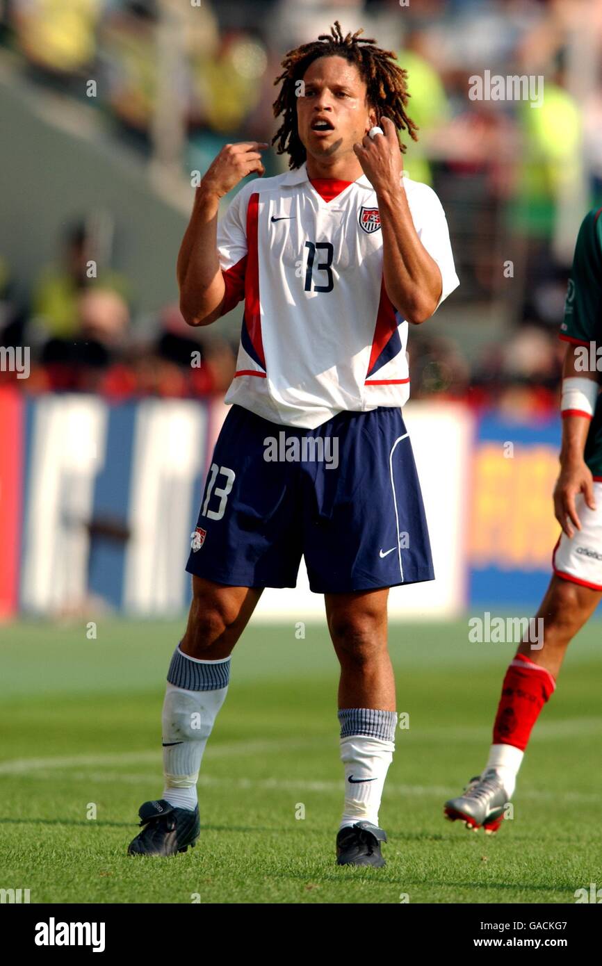 Soccer - FIFA World Cup 2002 - Second Round - Mexico v USA Stock Photo ...