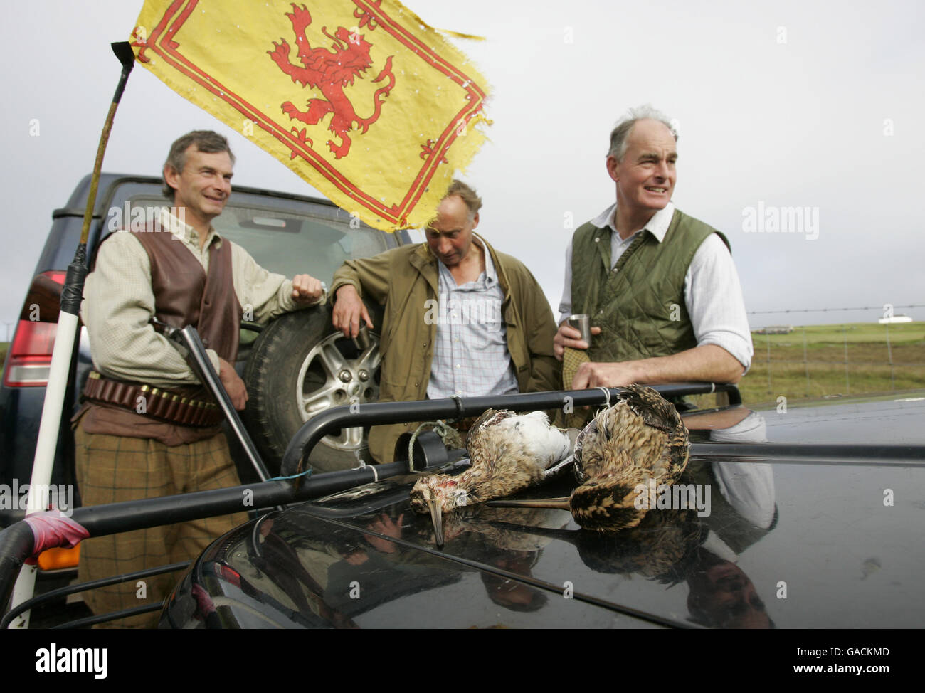 Shooting party break shooting snipe in milton area isle tiree hi-res ...