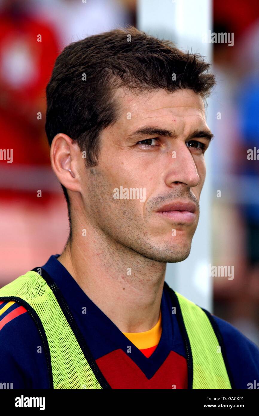 Soccer fifa world cup 2002 group b spain v paraguay hi-res stock ...