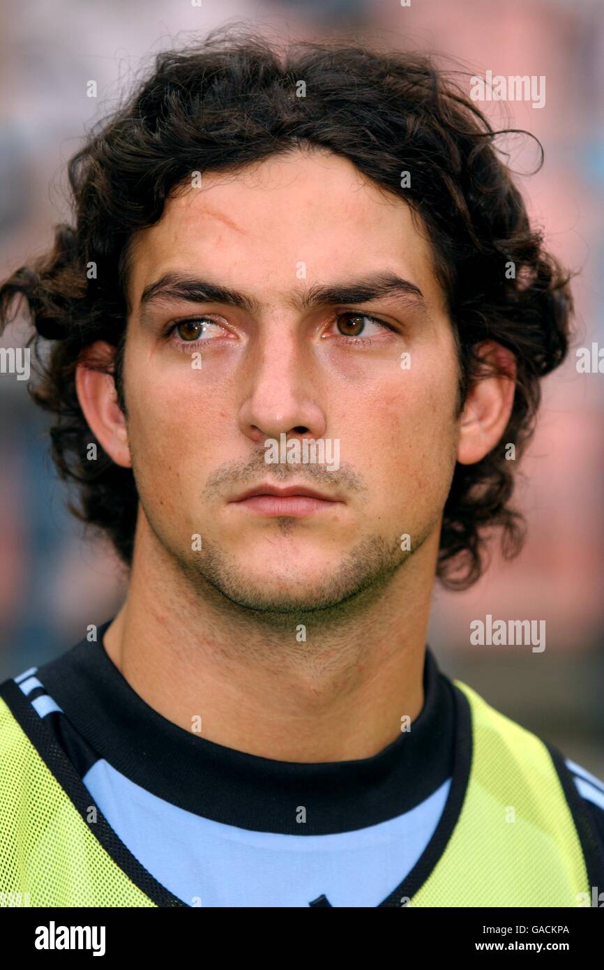 Soccer -FIFA World Cup 2002 - Group B - Spain v Paraguay. Pedro ...