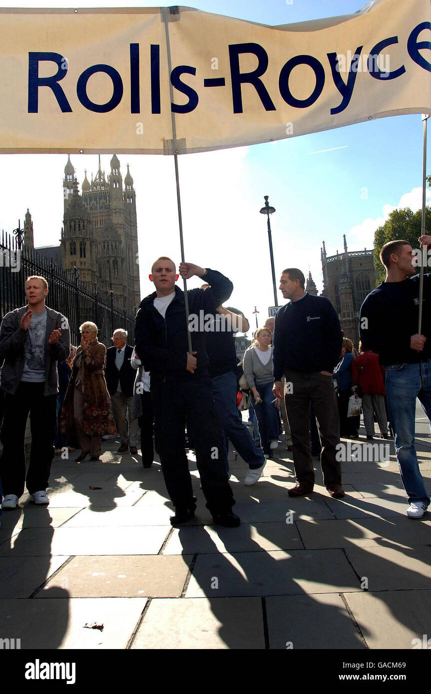 Rolls royce staff and members of unite hi-res stock photography and ...