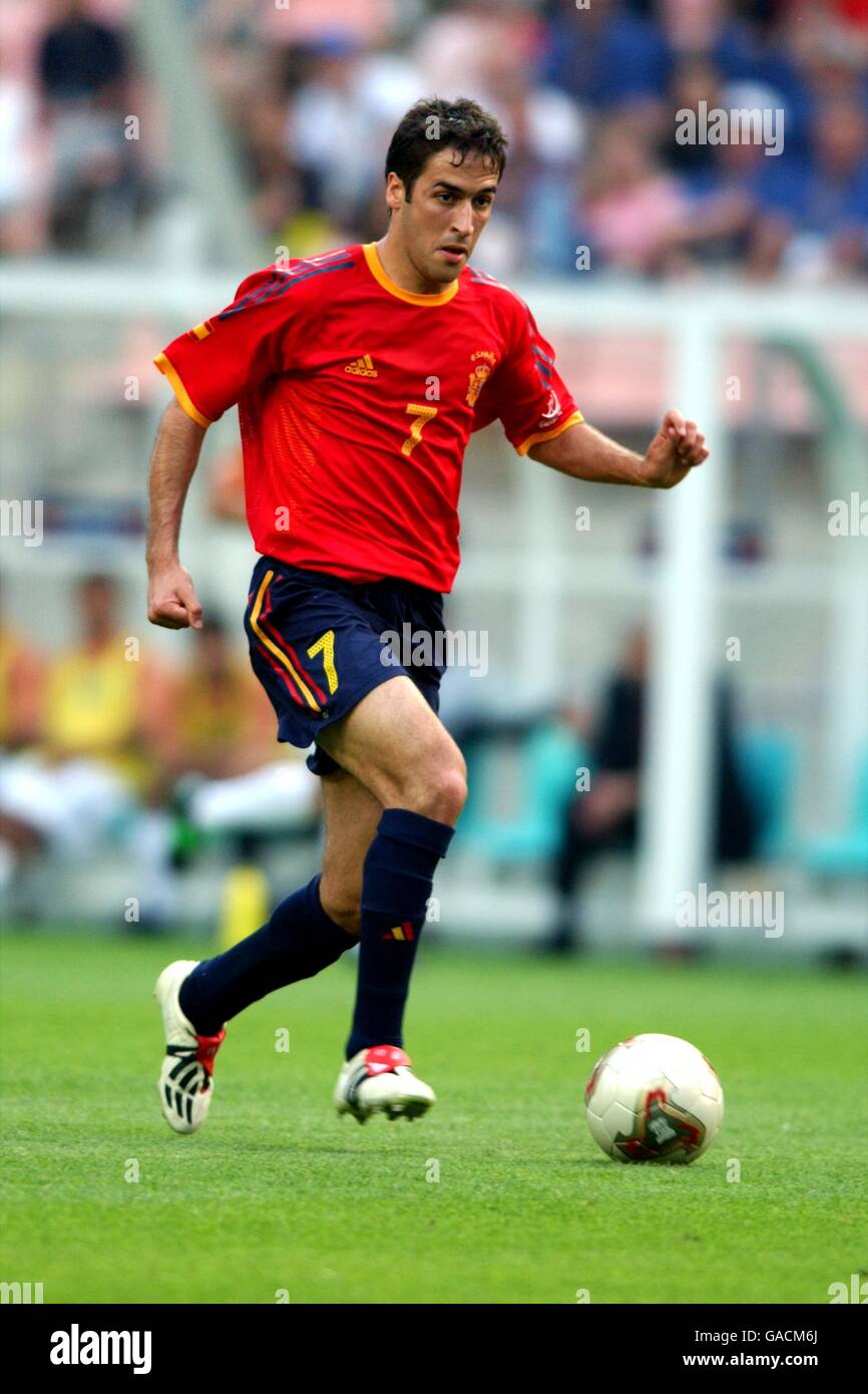 Soccer fifa world cup 2002 group b spain v paraguay hi-res stock ...
