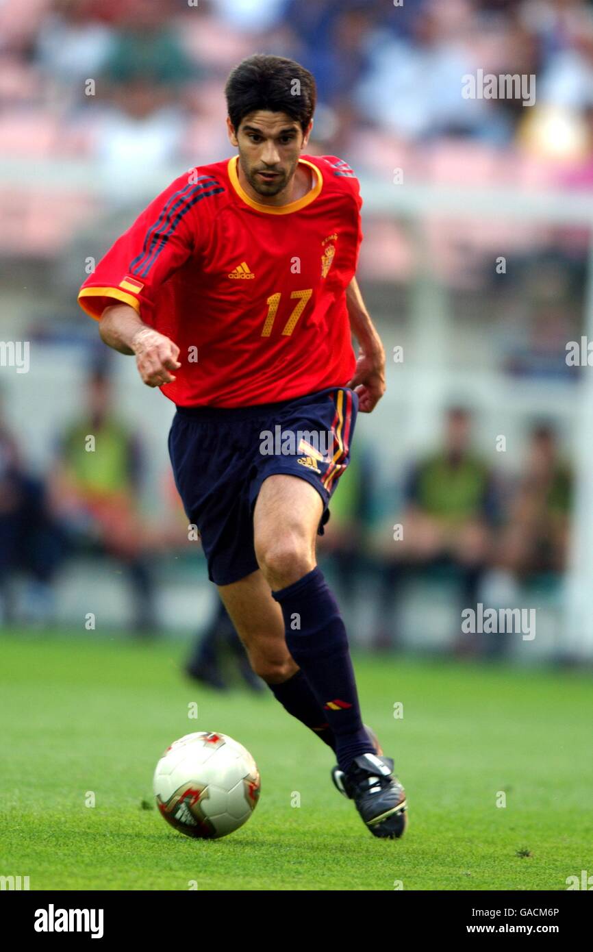 Soccer fifa world cup 2002 group b spain v paraguay hi-res stock ...