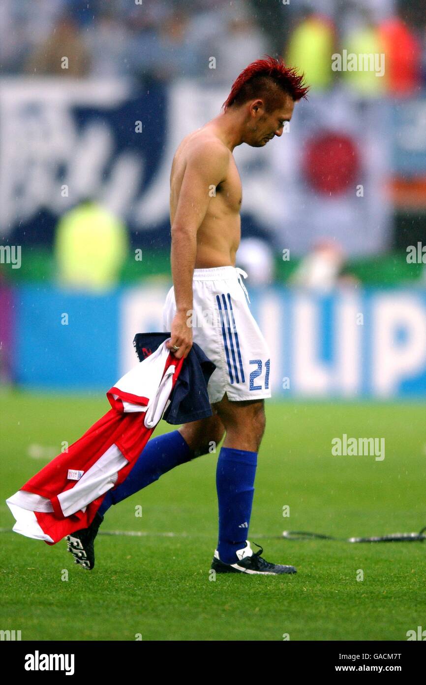 Soccer - FIFA World Cup 2002 -Japan v Turkey - Second Round Stock Photo ...