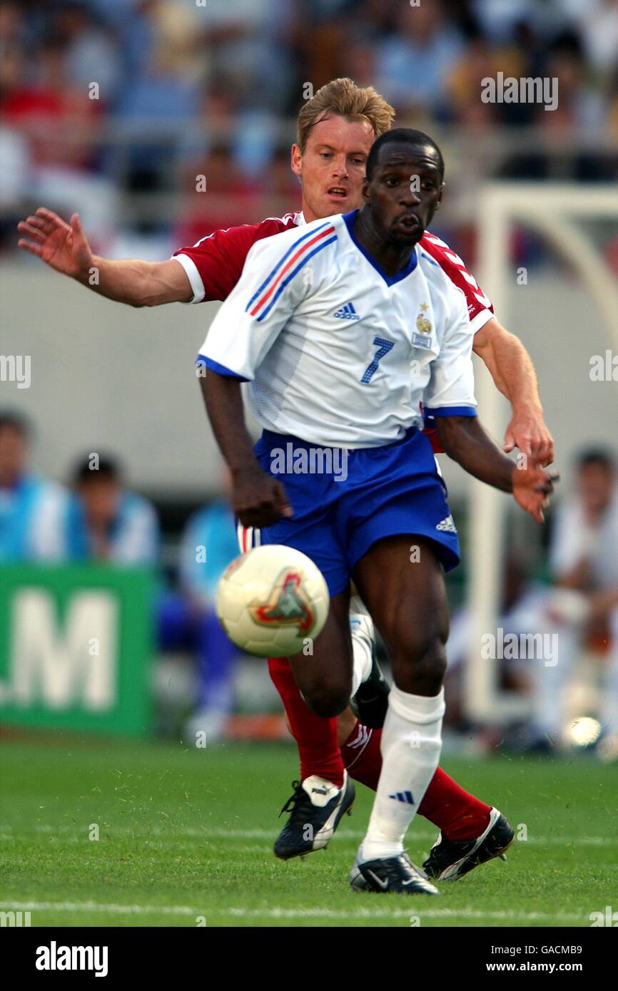 Soccer - FIFA World Cup 2002 - Group A - Denmark v France Stock Photo ...