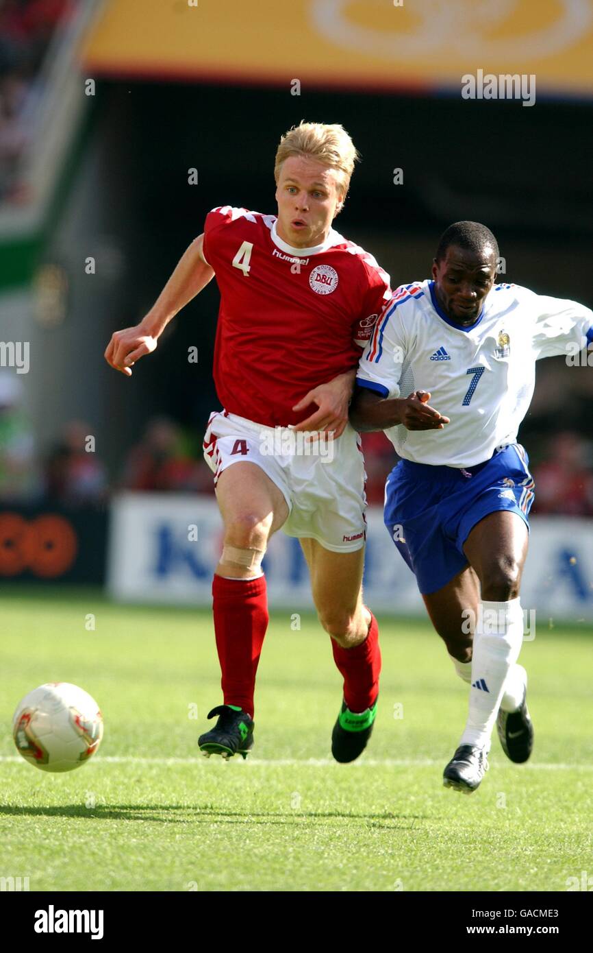 Soccer - FIFA World Cup 2002 - Group A - Denmark v France Stock Photo ...