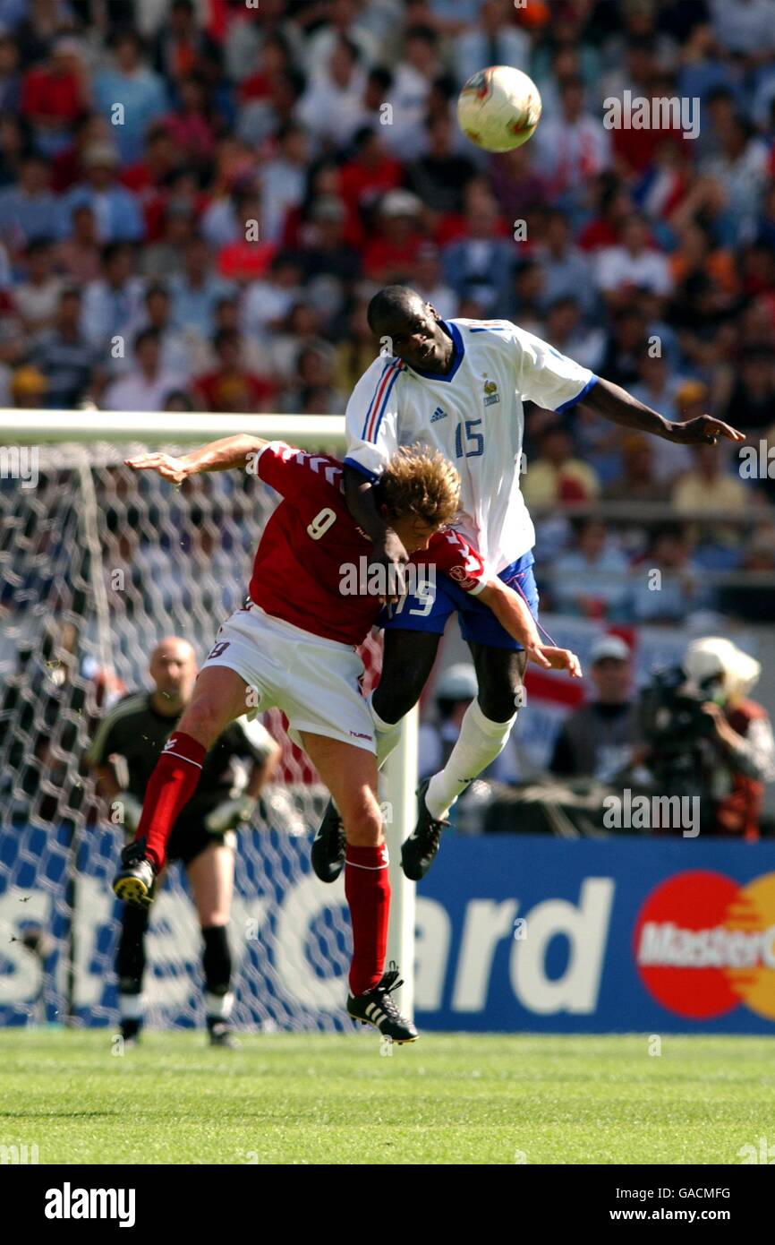 Soccer - FIFA World Cup 2002 - Group A - Denmark v France Stock Photo ...